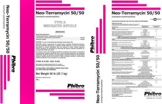 Neo-Terramycin® 50/50 (neomycin-oxytetracycline) TYPE A MEDICATED ...